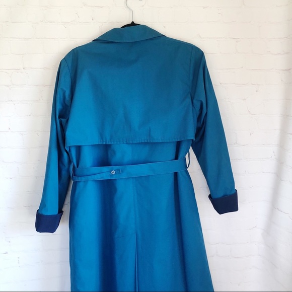London Fog | Jackets & Coats | London Fog Blue Trench Coat Thinsulate ...
